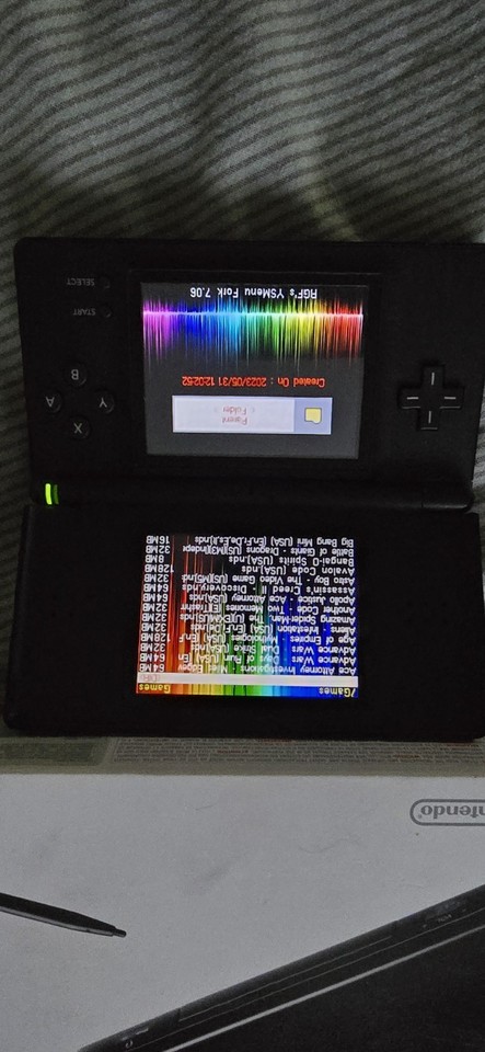Boxed Nintendo DS Lite With Original Charger And R4 Card With A ...