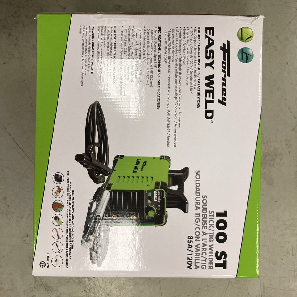 Forney 298 120V Arc Welder 100ST - Green (M) 32277002982| eBay