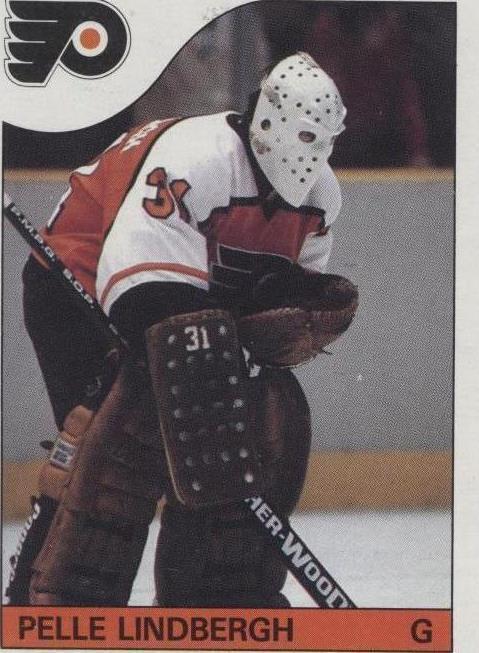 1985-86 Topps - Pelle Lindbergh #110 for sale online | eBay