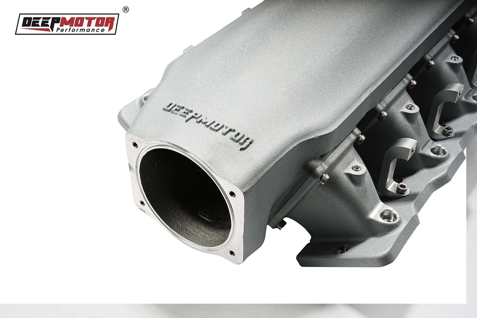 Deepmotor LS1 LS2 LS6 102mm Casting Bolted Intake Manifold with Fuel ...