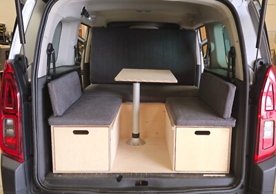 New Model Camper Boot Pod Mk3 2018 on Berlingo - Rifter - Combo XL with ...
