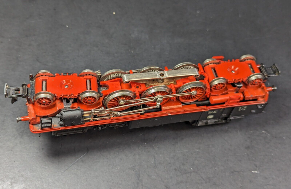 Marklin HO Steam Locomotive 4-6-4 DB 78355 Black/Red Metal (VERY GOOD ...