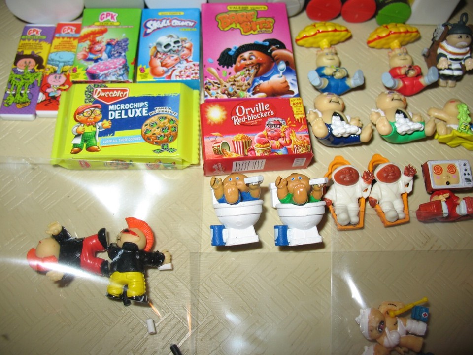 GARBAGE PAIL KIDS: MICRO FIGURE LOT OF 33 FIGURES, SUPER IMPULSE | eBay