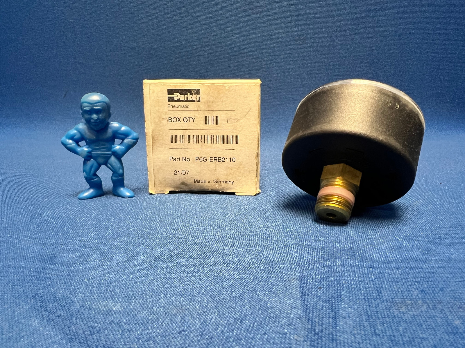 Parker P6G-ERB2110 Manometer Pneumatic Gauge for sale online | eBay