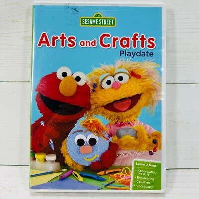 Sesame Street: Arts and Crafts Playdate (DVD, 2013) New Sealed ...