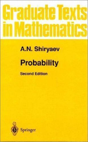 Graduate Texts in Mathematics Ser.: Probability by Albert N. Shiryaev ...