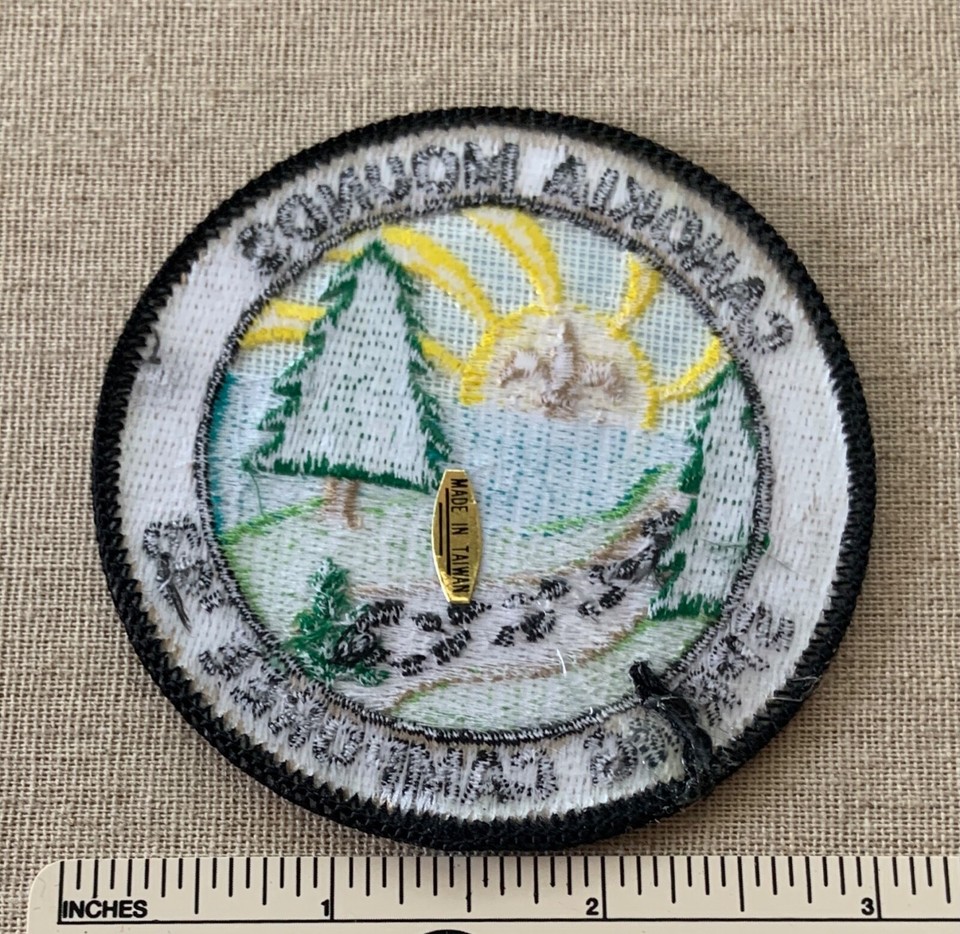1993 CAHOKIA MOUNDS DISTRICT Boy Scout Spring Camporee PATCH BSA DP ...