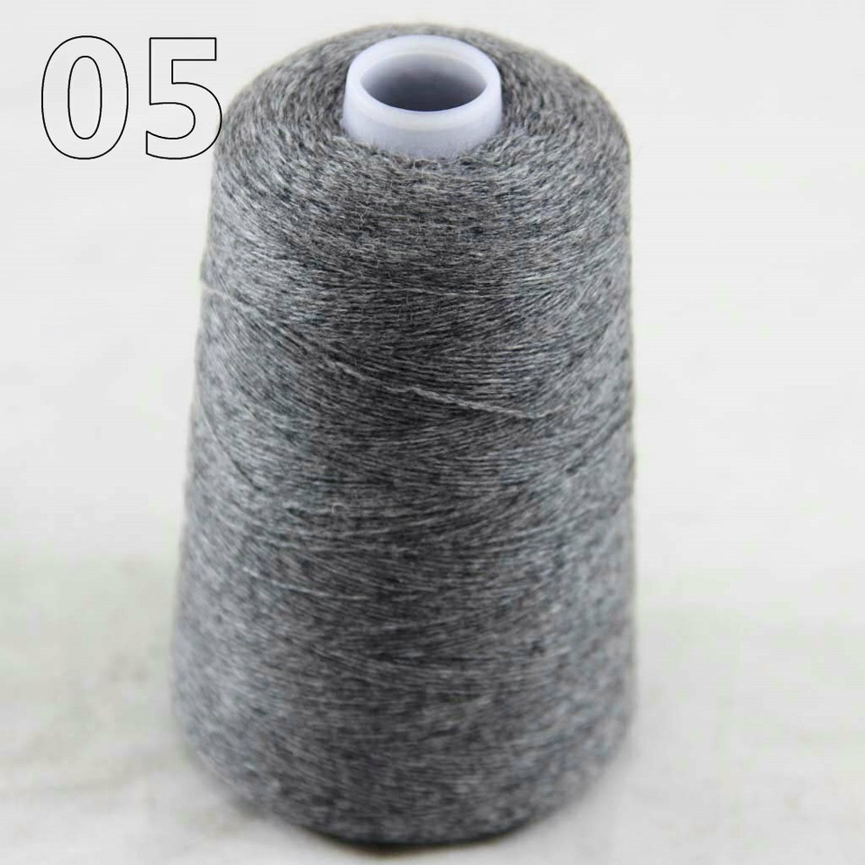 New Lace Warm Soft 2x100g Cone Pure Cashmere Hand Rug Knitting Crochet ...