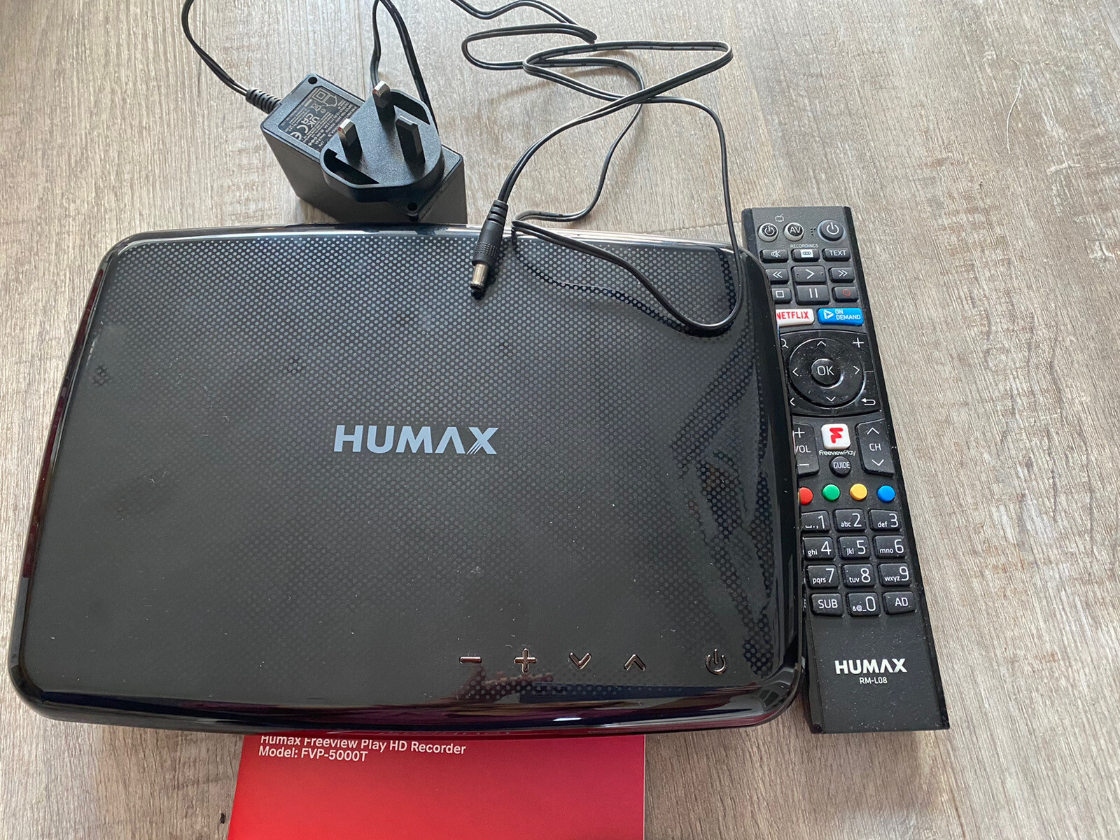 Humax FVP-5000T Freeview Play HD TV Recorder 1TB - Black 8809095668551 ...