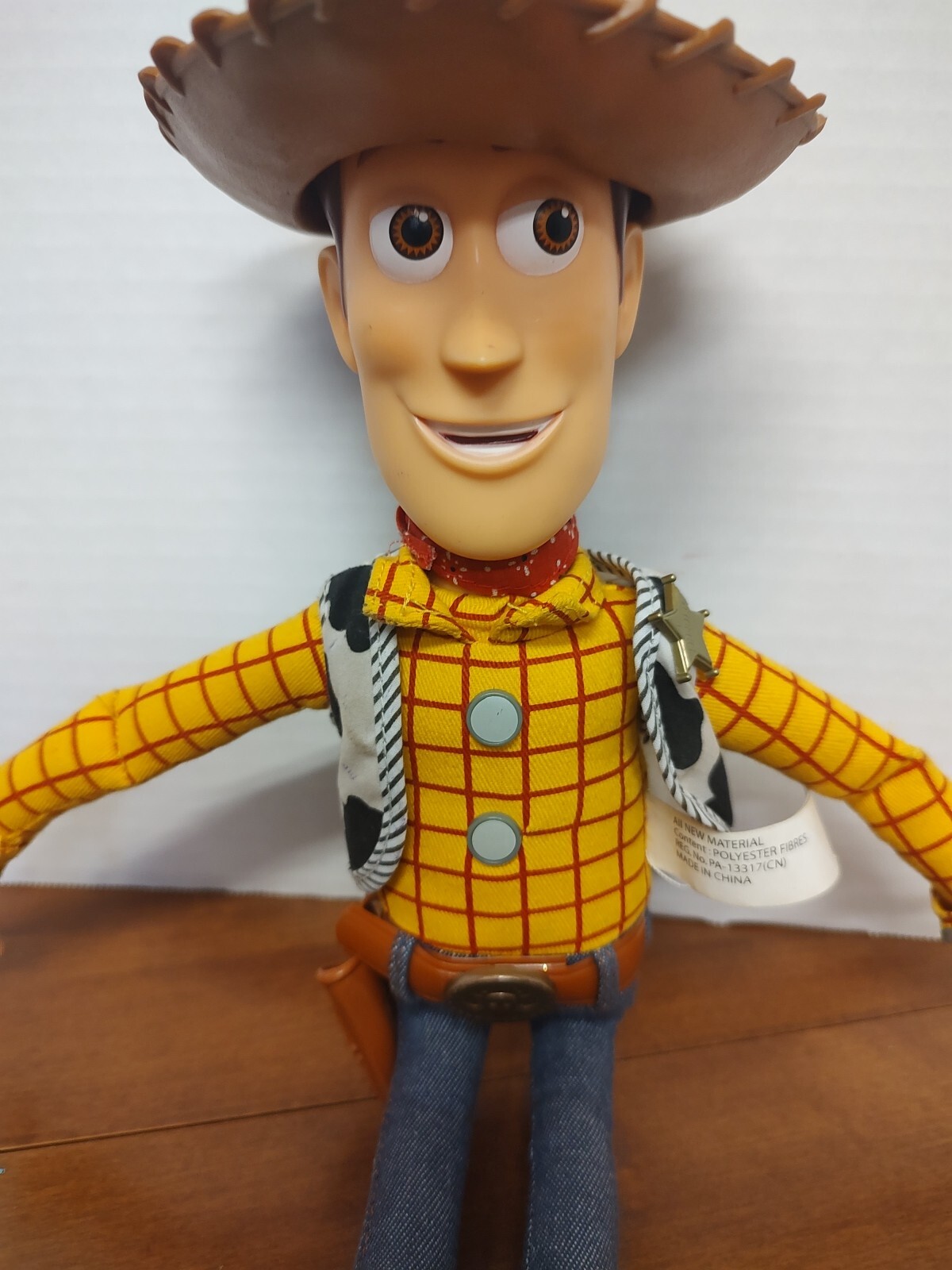 Disney Pixar Toy Story Pull String Woody With Hat 15 inch/ Talking | eBay