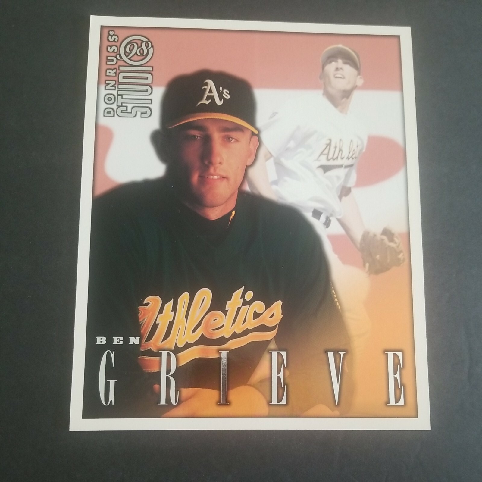 1998 Donruss Studio - 8x10 Portraits #3 Ben Grieve for sale online | eBay