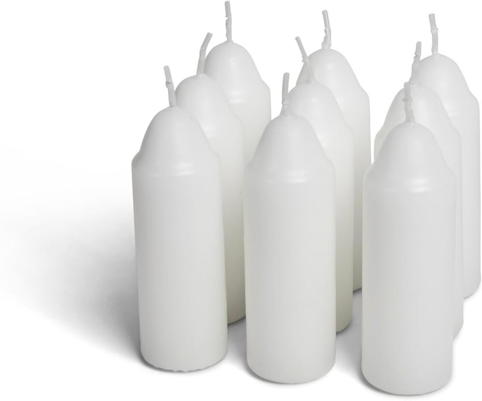 UCO 9-Hour White Candles Candle Lanterns and Emergency Preparedness, 9 ...