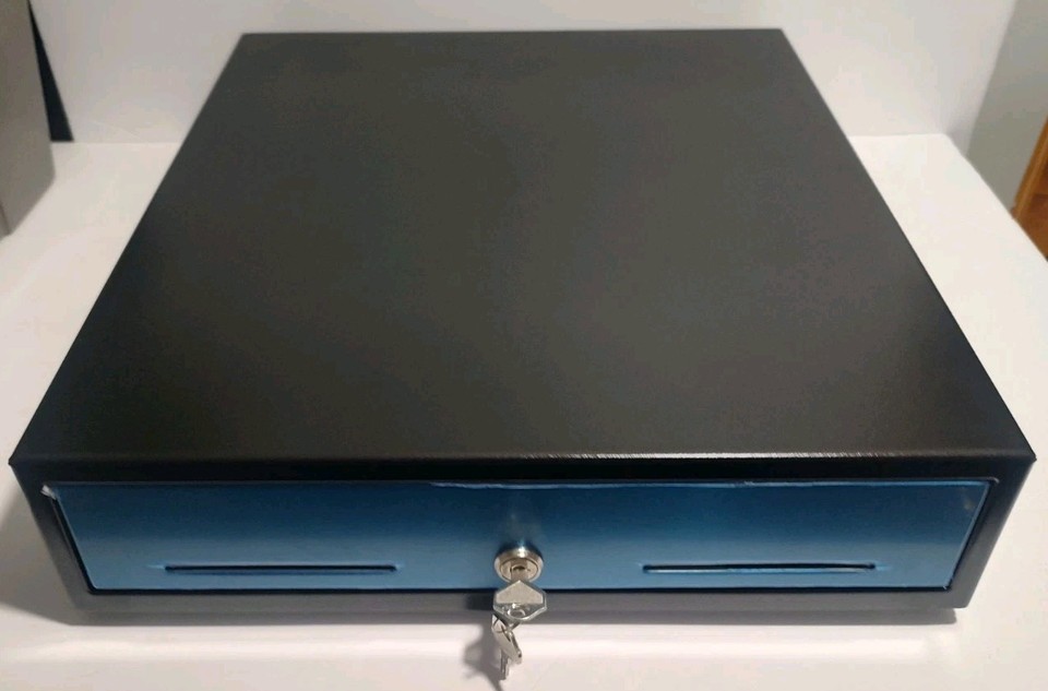 Open Box NCR CP MS 16" 12V Pos 5x Bill 5x Coin Cash Drawer 2177-1000 ...