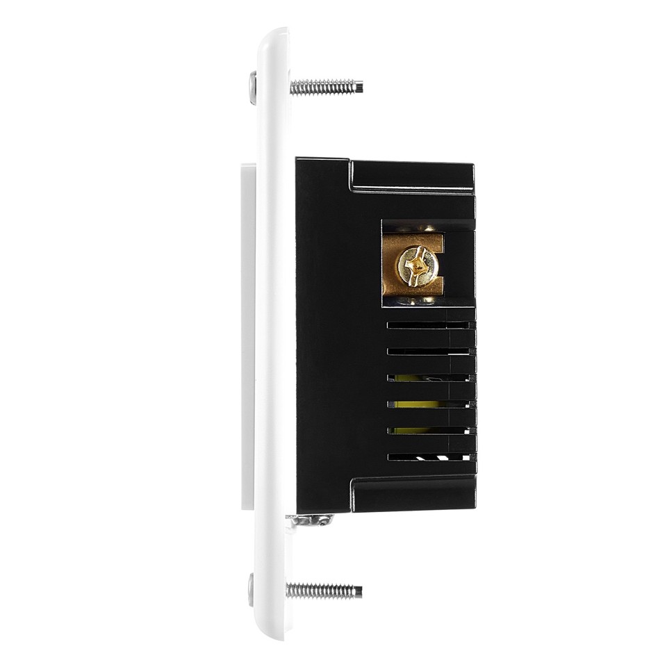 USB Outlet 24 W 15A Wall Electrical Outlet with 1 Type C & 1 Type A ...
