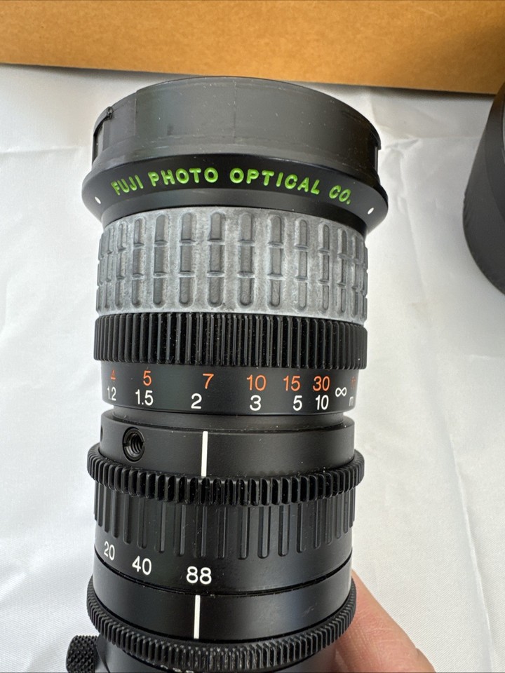 FUJINON T16X5.5DA-D59 16x Zoom Video Lens W/C-type TV Lens for 3CCD | eBay