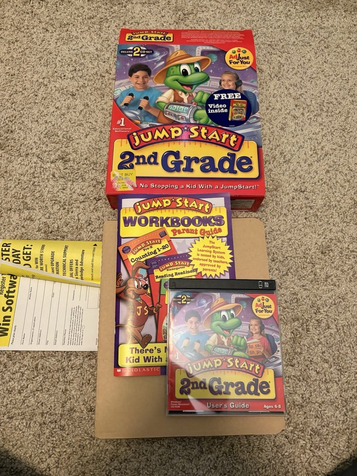 Jump Start Learning Computer Game Bundle | eBay