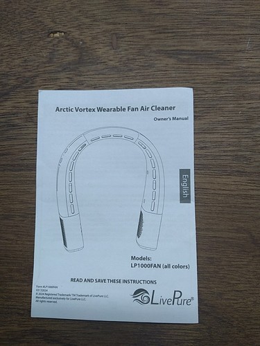 2 (Two) Arctic Vortex Wearable Fan Air Cleaners | eBay