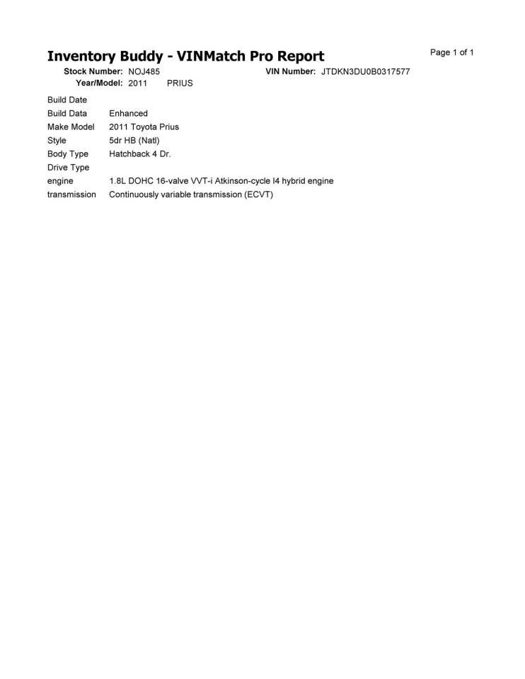 Driver Front Door Glass Without Water Repellent Glass Fits 10-11 PRIUS ...