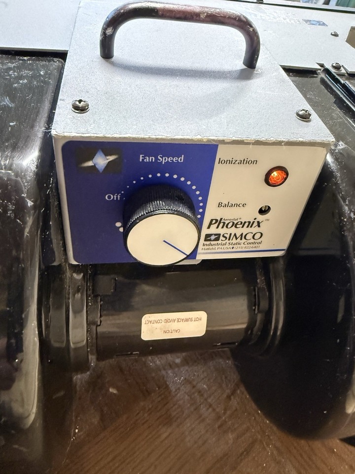Simco Ion Aerostat 4004175 Ionizing Blower – 120V ESD Anti-Static Fan ...