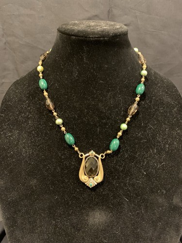 Echo of the Dreamer Avalon Necklace 19" Sterling Bronze W Box & D.bag ...