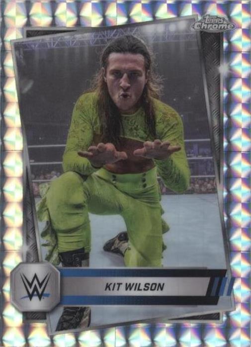 2025 Topps Chrome WWE - Kit Wilson #102 Geometric Refractor for sale ...