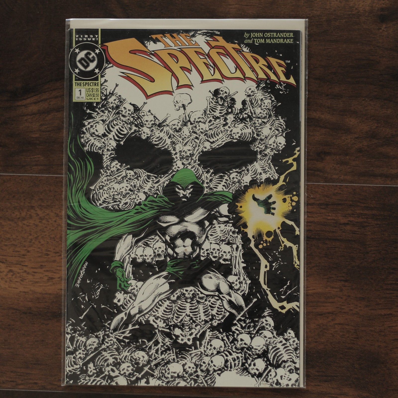 The SPECTRE #1 1992 Glow In The Dark Cover DC Comics (Dec 1992) GREAT ...