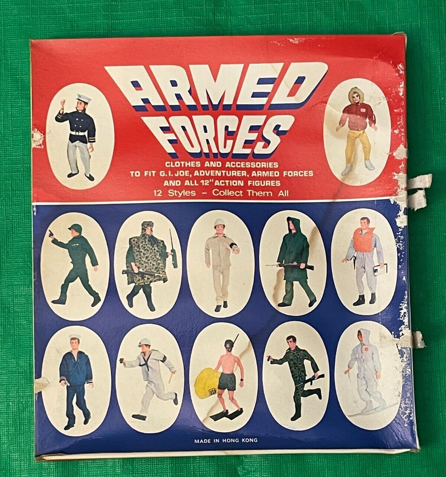 VINTAGE ARMED FORCES / GI Joe AIR FORCE CADET Uniform FITS GI JOE & 12 ...