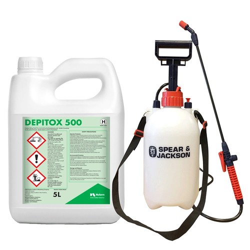 DEPITOX 500 SELECTIVE WEEDS KILLER 5L GREAT AT CONTROLLING RAGWORT WITH ...