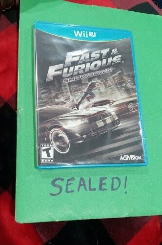 Fast & Furious: Showdown Nintendo Wii U 2013 BRAND NEW SEALED 30 ...