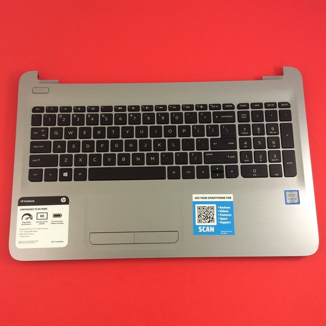 HP 15-ay Series 15-ay041wm Palmrest Keyboard Touchpad AP1O2000321 B299 ...