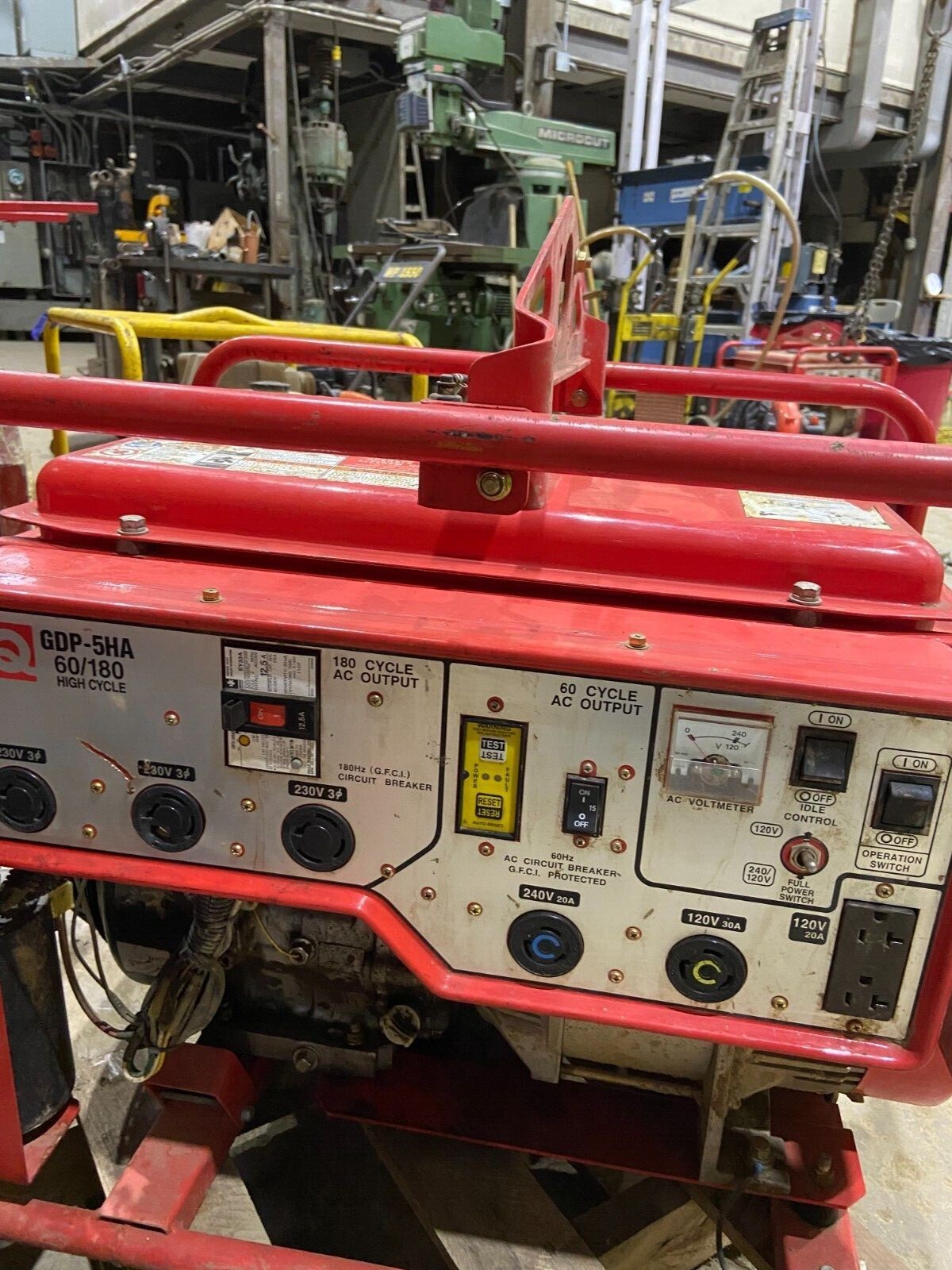 Generator MultiQuip GDP 5HA 3 Phase 230v Honda GX340 Gasoline Engine | eBay