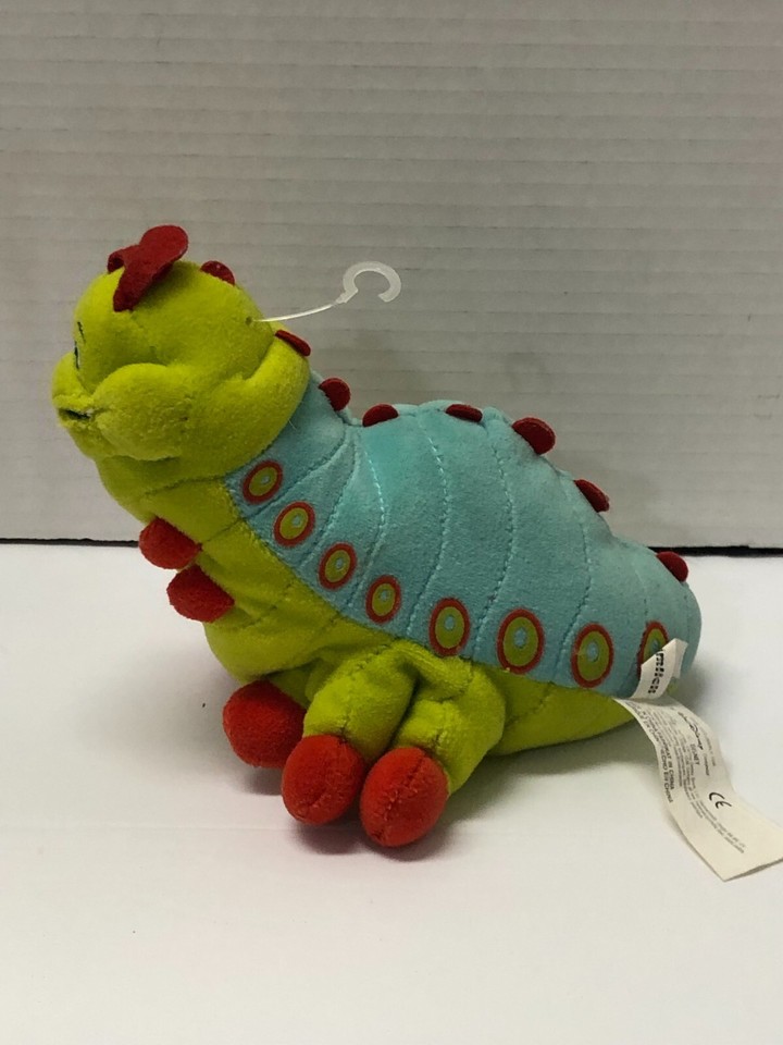 Disney A Bug's Life HEIMLICH Caterpillar 8" Long Plush VINTAGE | eBay
