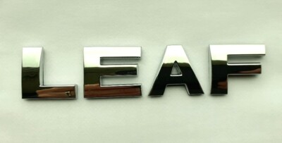 New Chrome 3D Self-adhesive Car Letters badge emblem sticker Spelling ...