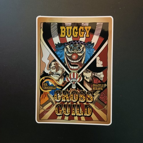 Buggy Holographic One Piece Sticker | eBay