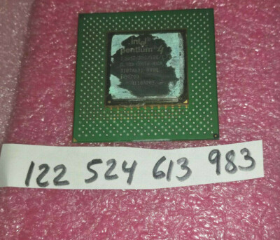 Intel® Pentium® 4 Processors 1.30 GHz SL4QD SOCKET 423 CPU | eBay