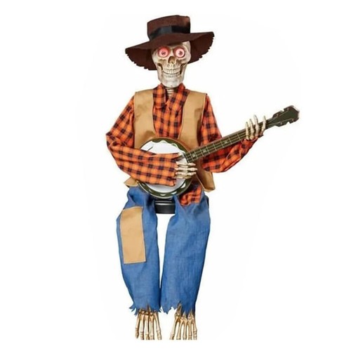 Funny Animated Banjo Skeletons Realistic Skeleton Decorations for V3M2 ...