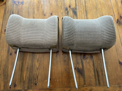 HOLDEN COMMODORE VB VC VH SL FRONT HEADRESTS. BUCKSKIN. | eBay Australia