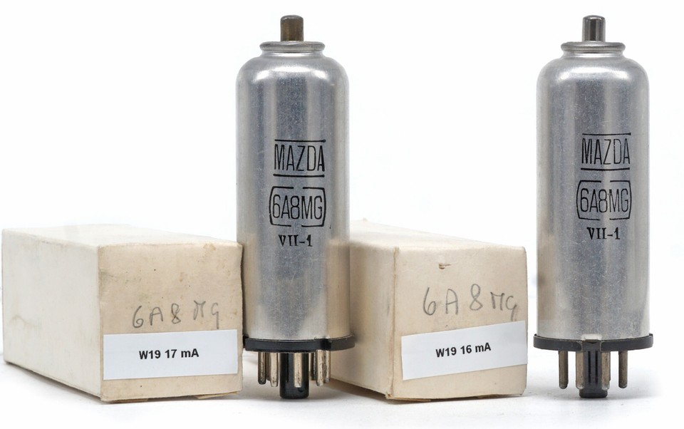 ONE 6A8MG/6A8 MAZDA NOS FRANCE Tube Lampe TSF Röhre Valvula Valve 电子管 ...