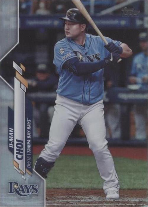 2020 Topps - Ji-Man Choi #677 Rainbow Foil for sale online | eBay