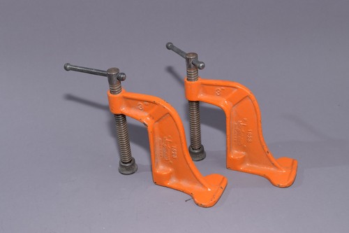 Pair Of 2 PONY JORGENSEN HEAVY DUTY HOLD DOWN CLAMP 1623 3” Vintage ...