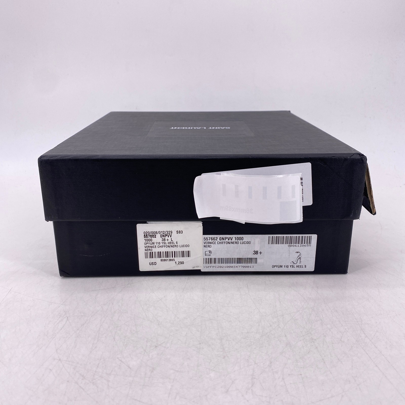 Saint Laurent Opyum "110 YSL HEELS" - Size 38.5 - 557662 0npvv 1000 ...