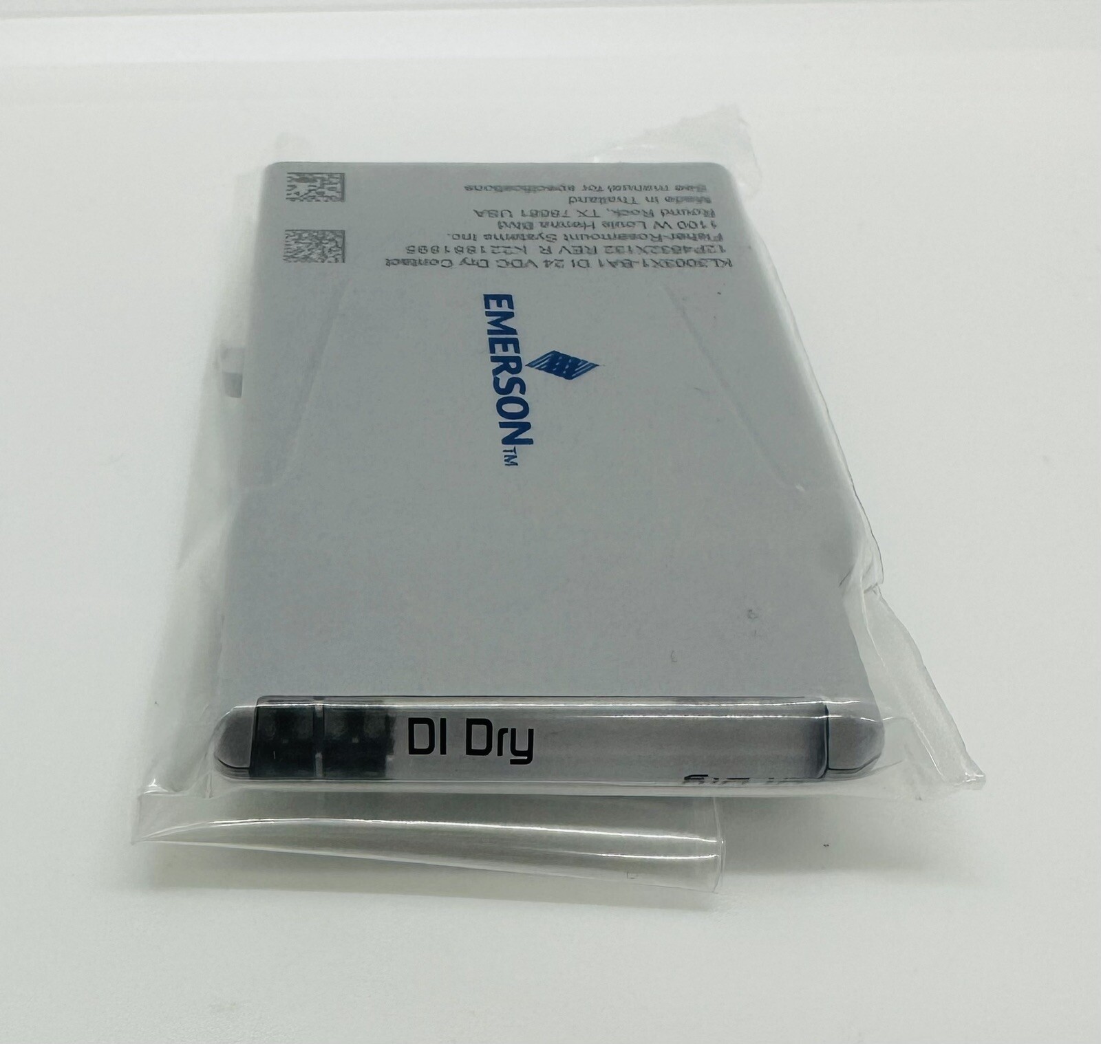 EMERSON DELTAV KL3003X1-BA1 DI 24 VDC DRY CONTACT CHARMS 12P4632 Rev R ...