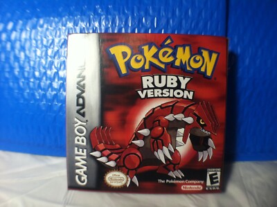 Gameboy Advance Pokemon Ruby Version | eBay