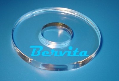 Ring aus PLEXIGLAS XT 10mm klar farblos Ø380/Ø300mm Kreis Scheibe ...