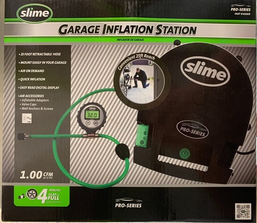 Slime 40069 Air Compressor Inflation Station - Wall Mounted NP | eBay