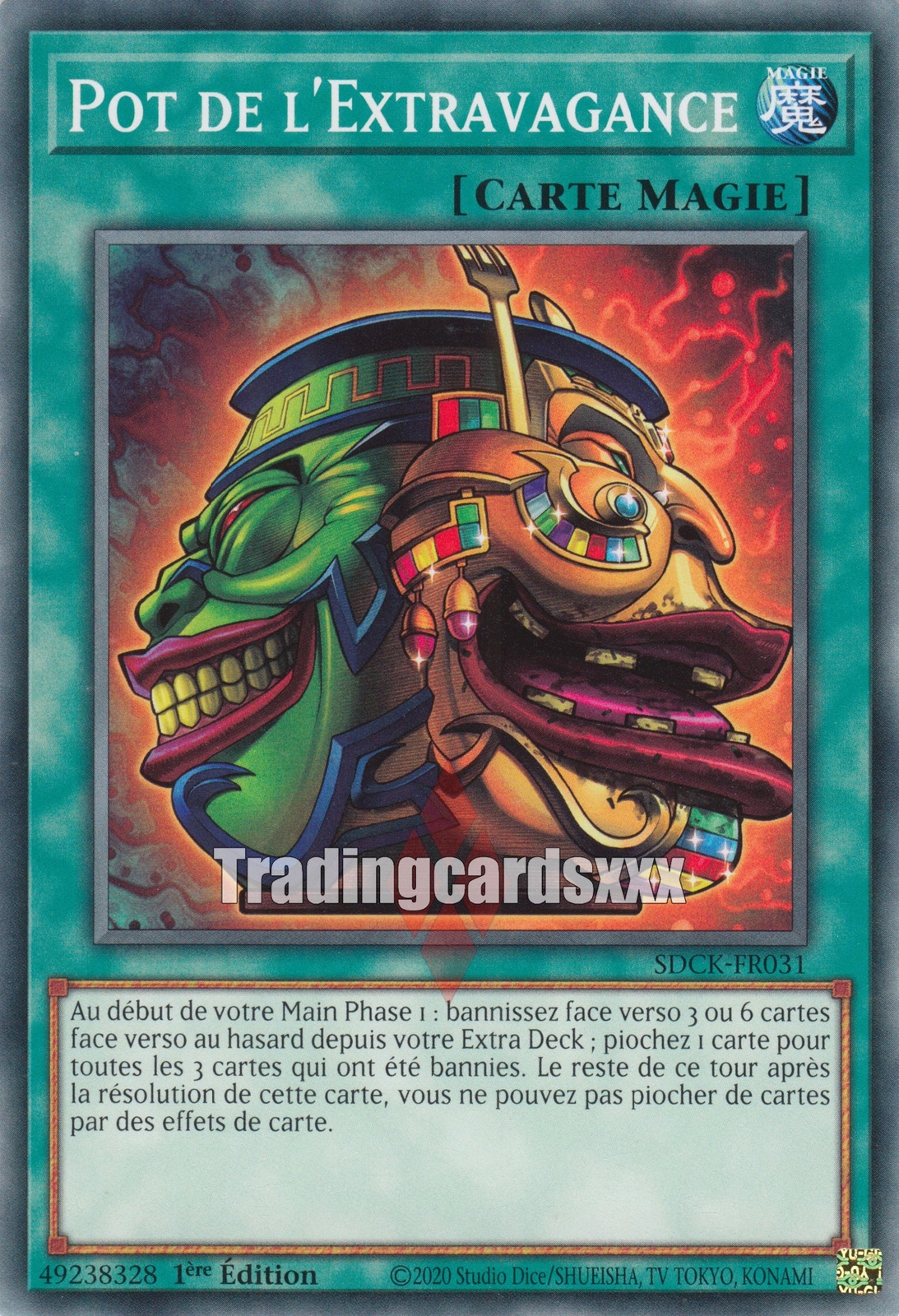 Yu-Gi-Oh! Pot de l'Extravagance : C SDCK-FR031 | eBay