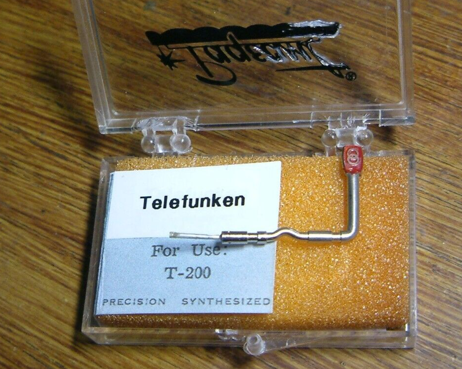 PHONOGRAPH NEEDLE TE-203-TS, for Telefunken T-200, AC-325 N723 EV3302 ...