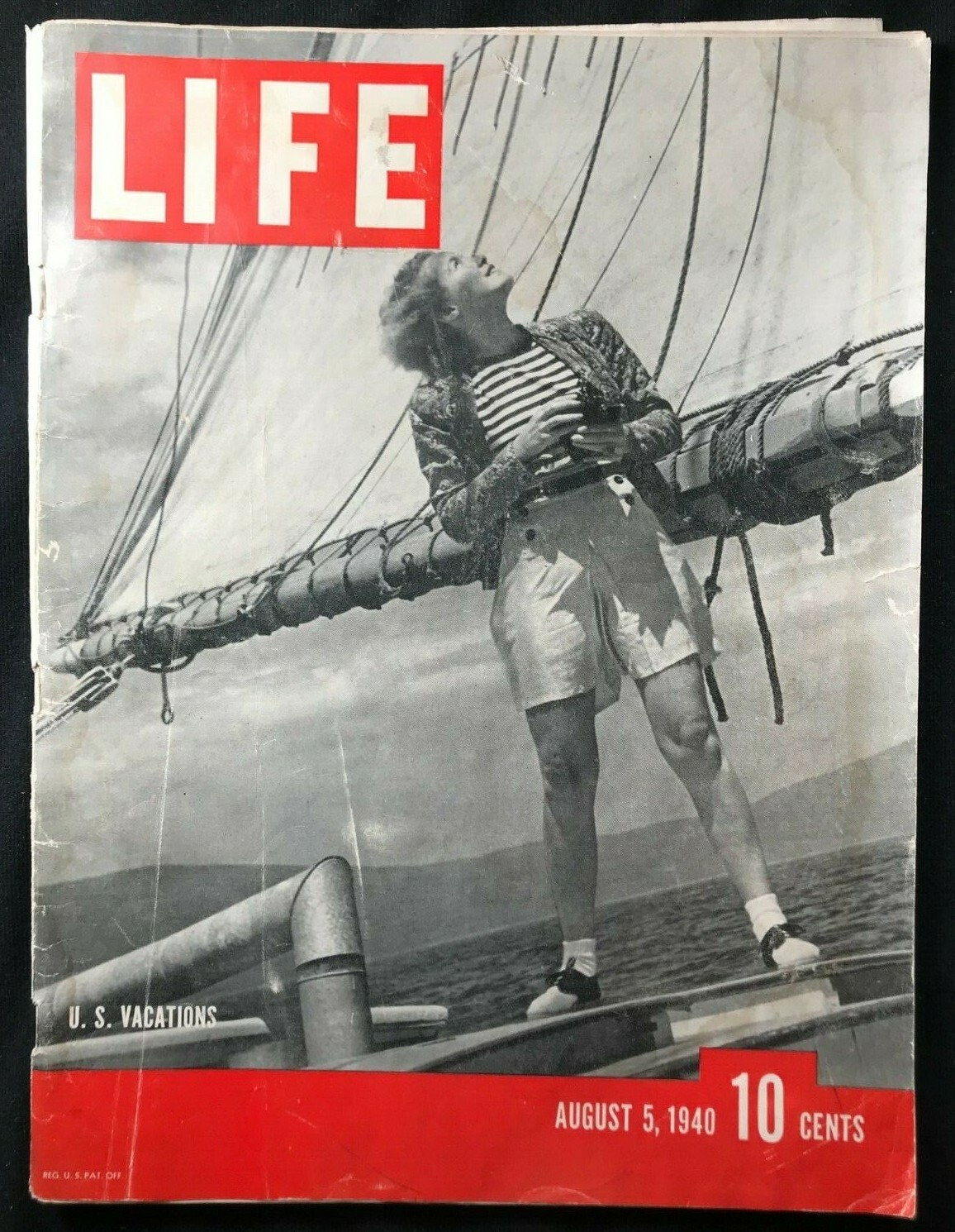 LIFE MAGAZINE - Aug 1940 - HITLER MEETS MUSSOLINI / BSA Boy Scouts Sea ...