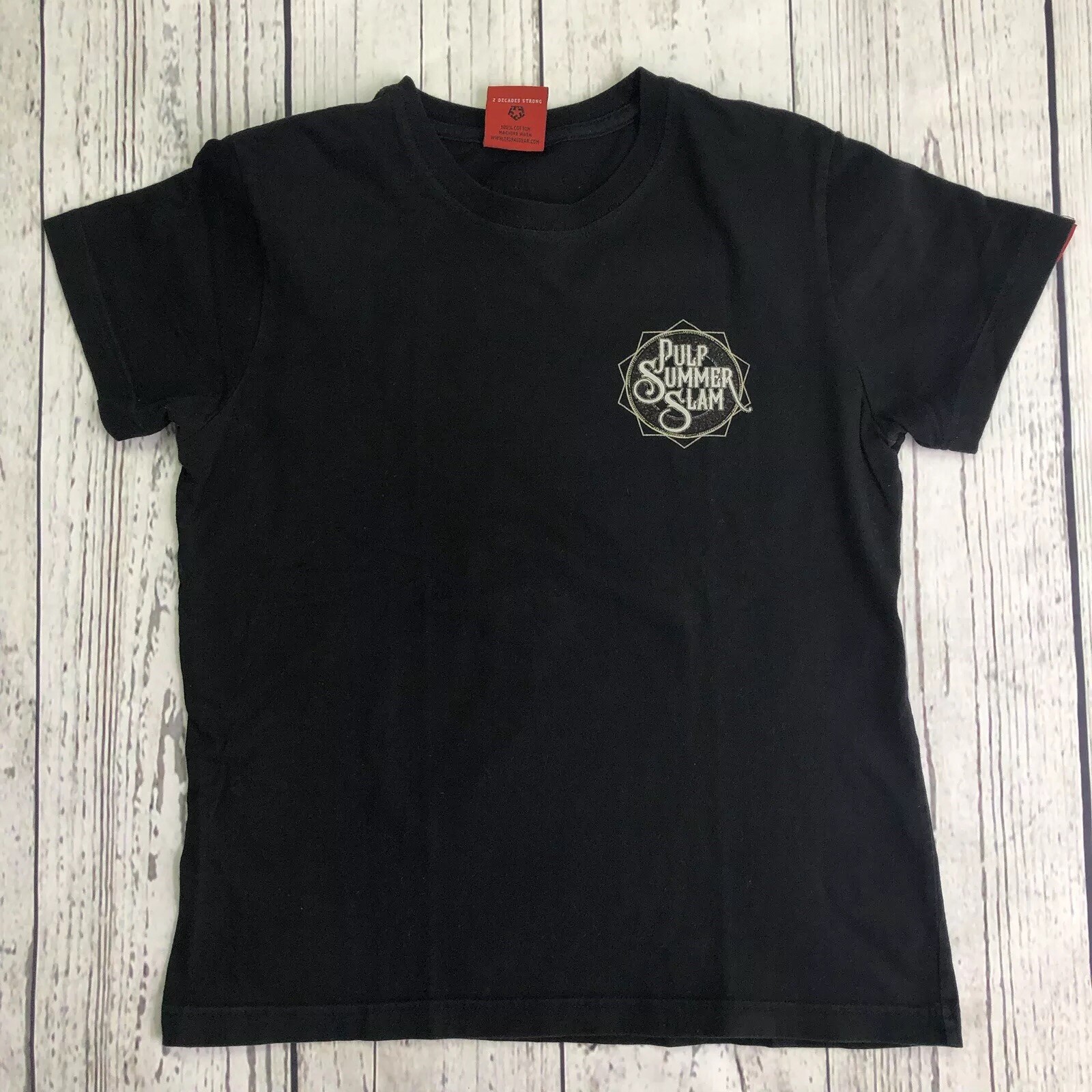 Mens Pulp Summer Slam Black Official Concert T Shirt Heavy Metal SZ S ...