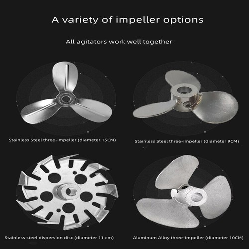 Pneumatic Mixer Industrial Lift Paint Agitator Small-Ton Drum Dispersed ...